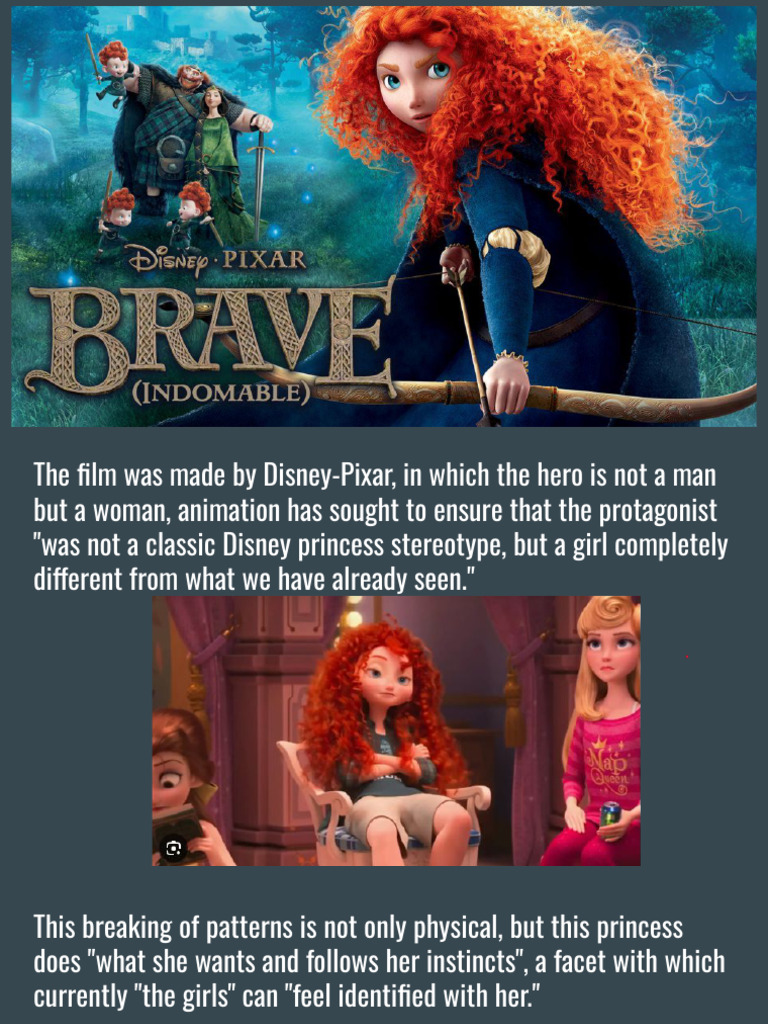 Disney-Pixar's Brave: A New Princess Story | PDF