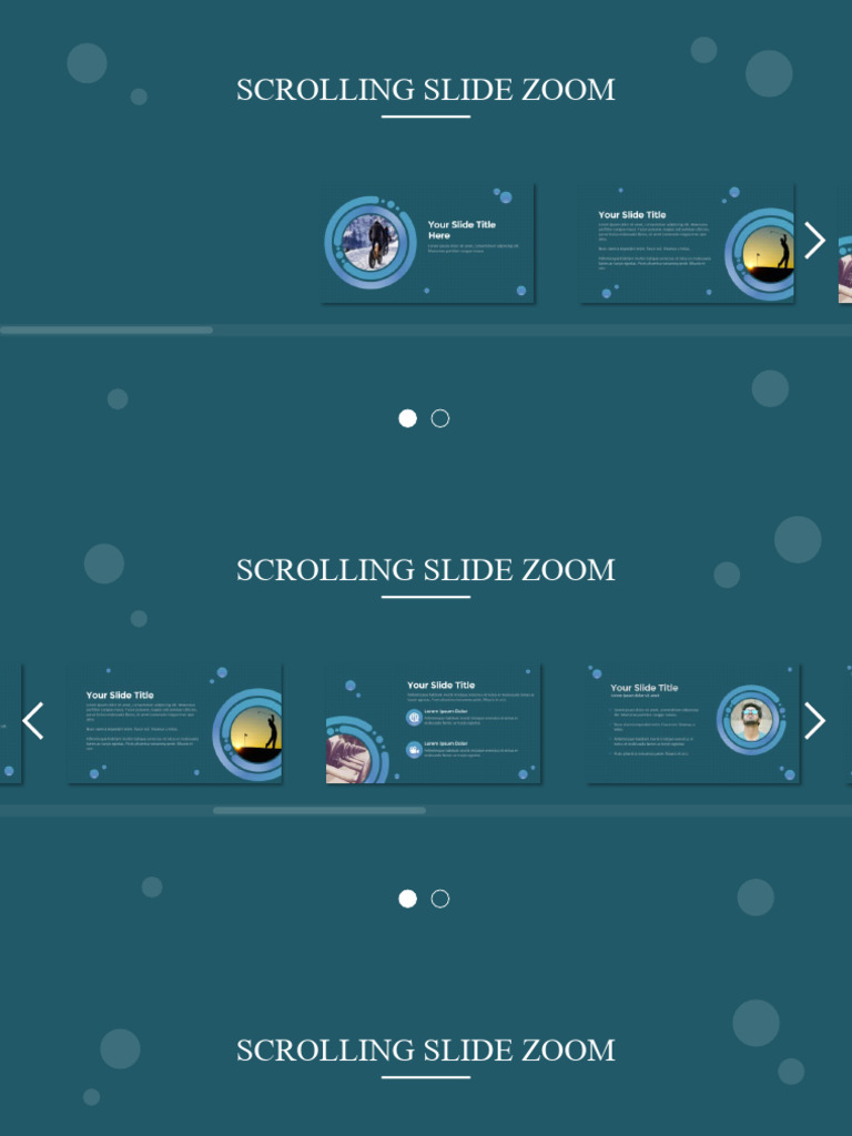 Scrolling Slide Zoom by Sakkarupa PowerPoint | PDF