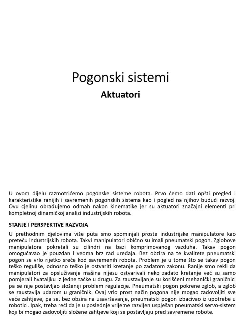 Pogonski Sistemi | PDF