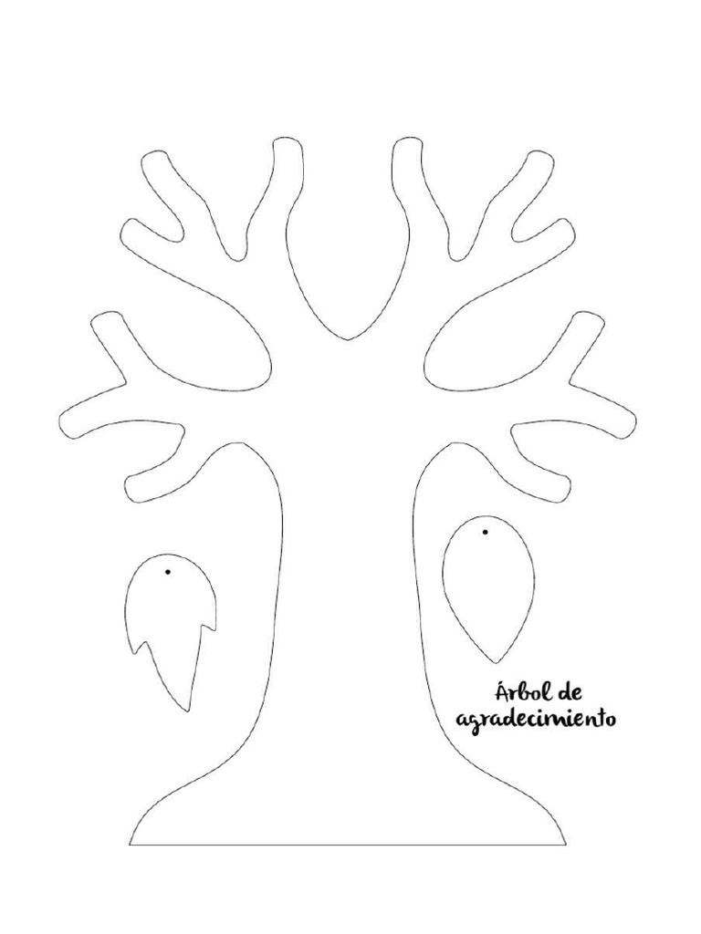 Árbol de Agradecimiento | PDF