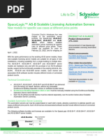 PA-00857 - SpaceLogic AS-P-S and AS-P-NLS Automation Servers ...