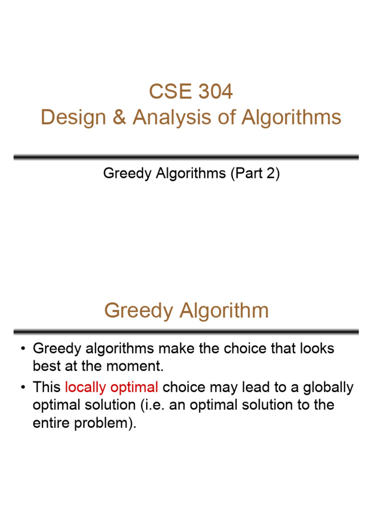 14 greedy-II | PDF | Mathematical Optimization | Mathematical Logic