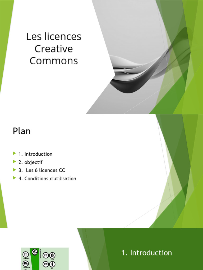 Les Licences Creative Commons | PDF
