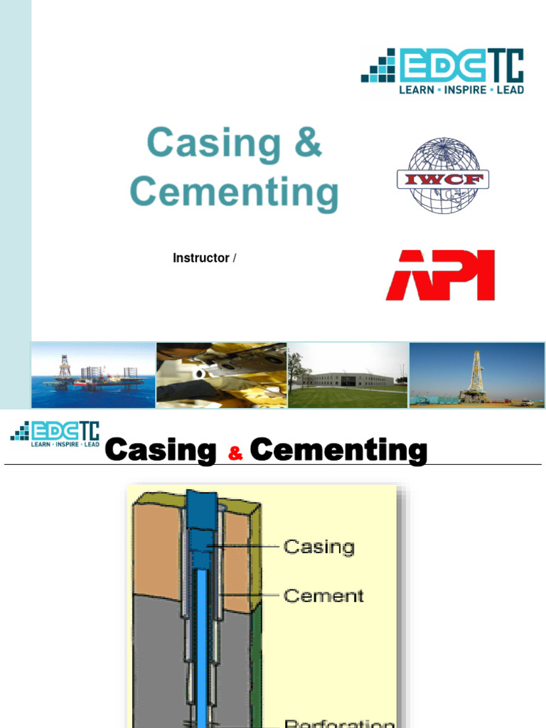 08-Casing & Cementing | PDF | Casing (Borehole) | Physical Sciences
