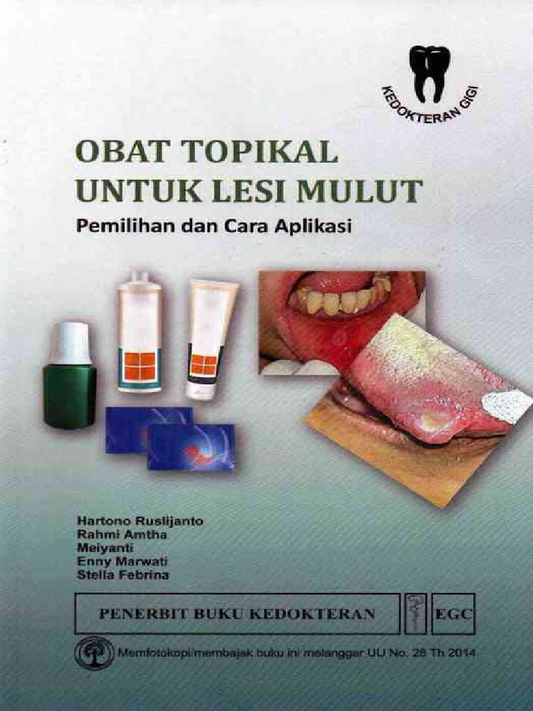 Obat Topikal Untuk Lesi Oral SIJALI Ok | PDF