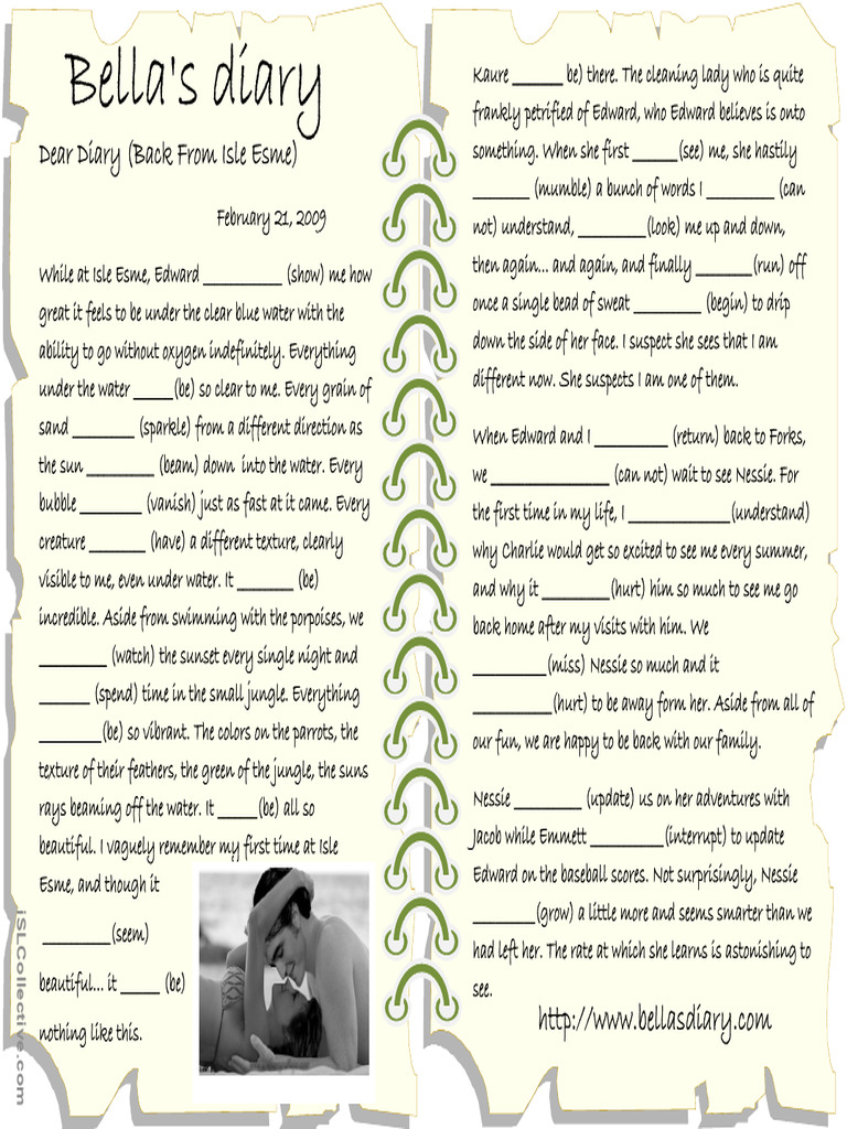 Bella Cullen's Diary | PDF