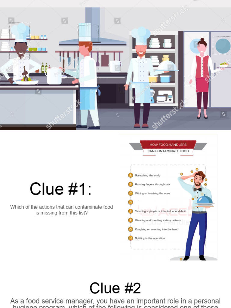 Servsafe Manager Escape Room - All in 1 | PDF | Food And Drink | Foods