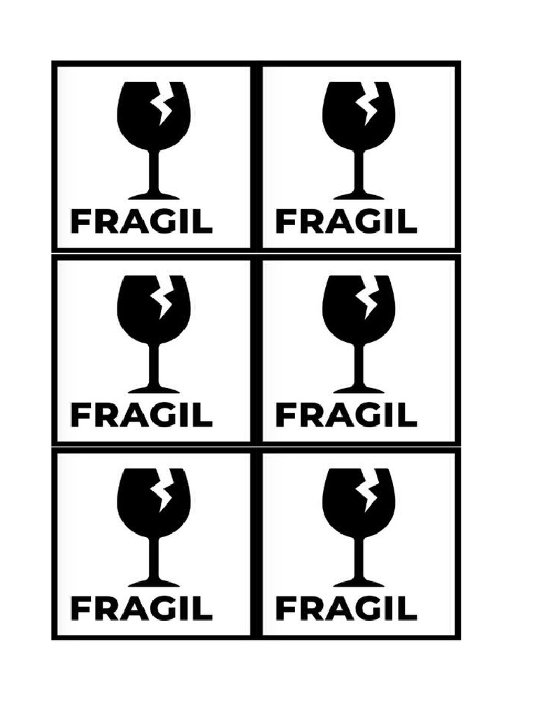 Etiqueta Fragil | PDF