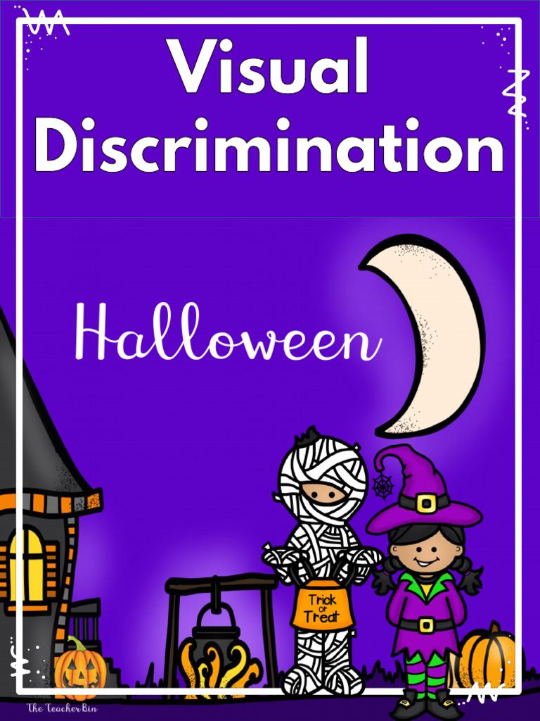 Visual Discrimination Game Halloween 1 | PDF