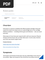 Oxford Knee Score Assessment Guide | PDF