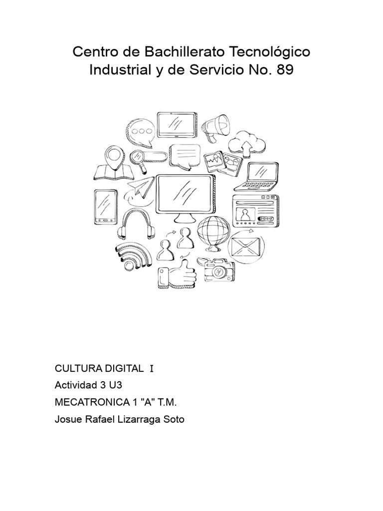 ACT-3-U3-Lizarraga Soto-Josue Rafael | PDF | Creatividad | Planificación