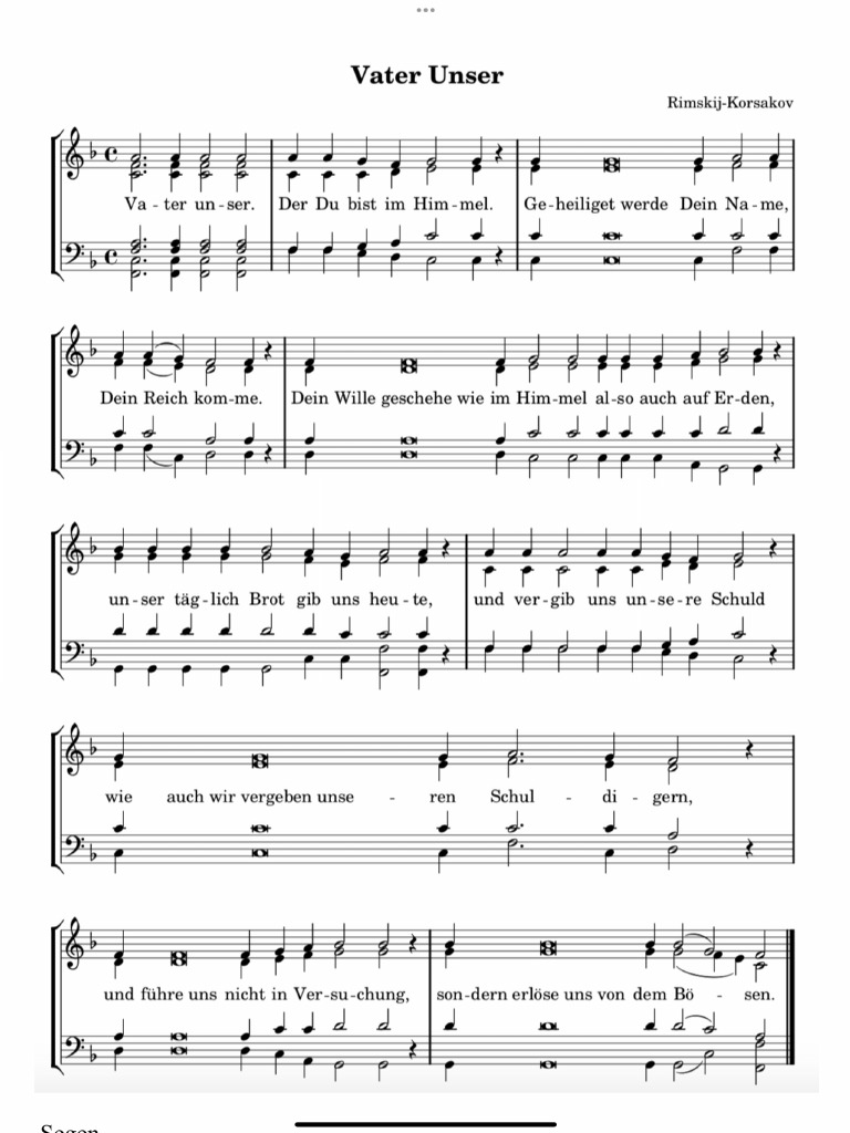 Vater Unser | PDF