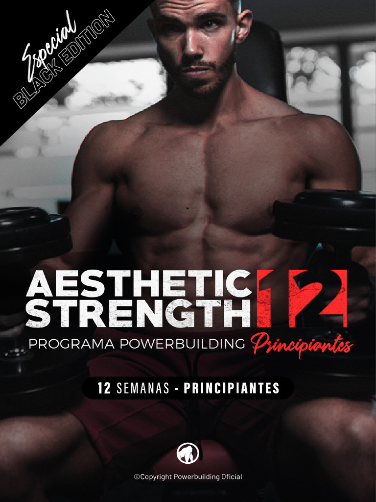 Aesthetic Strength PRINCIPIANTES 12 Black Edition | Descargar gratis ...