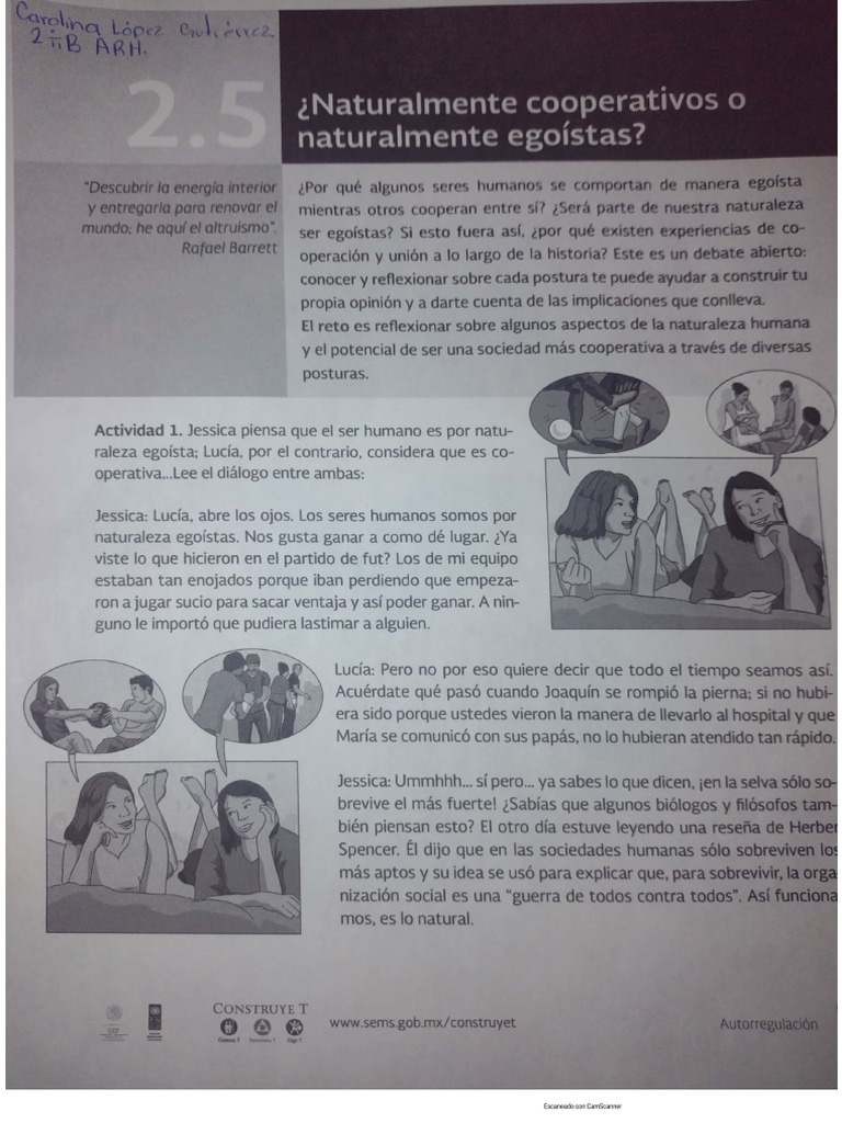 Fichas Contruye T Profa Teresita | PDF