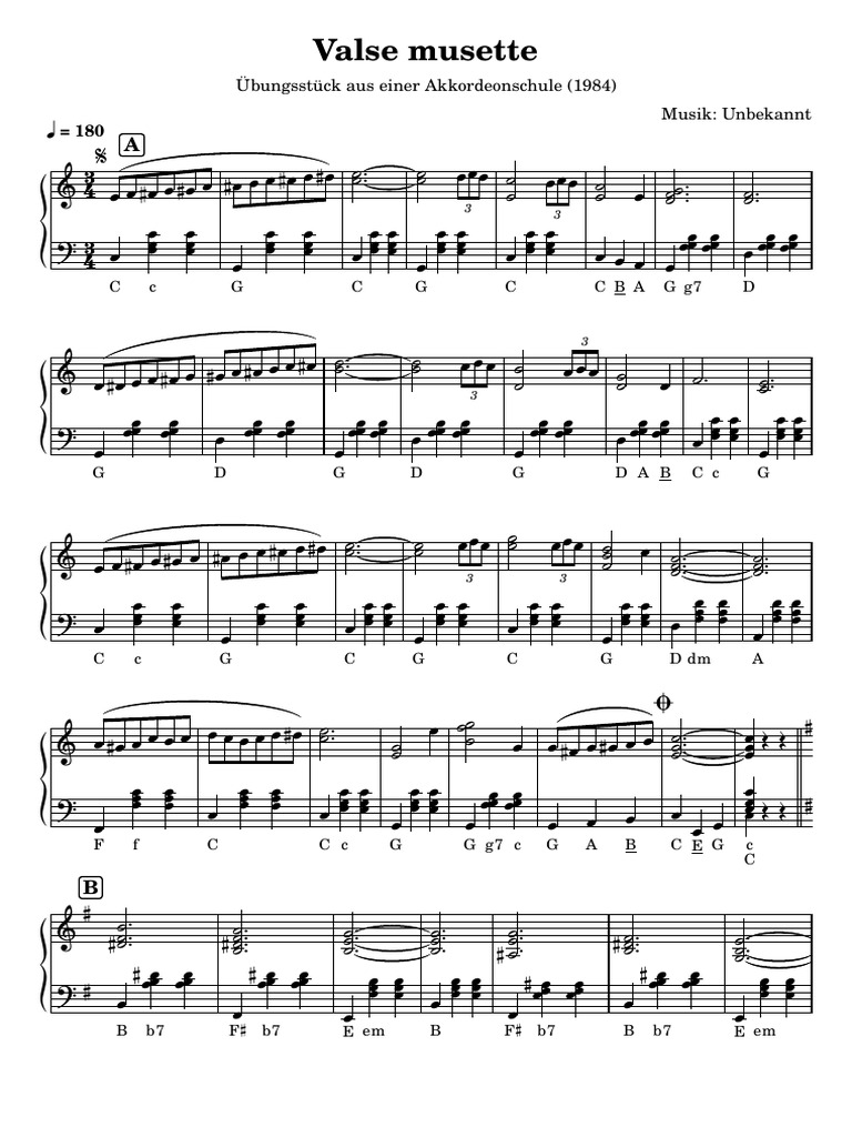 Valse Musette | PDF