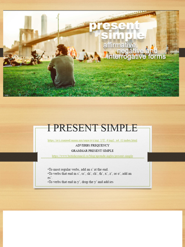 Present Simple | PDF