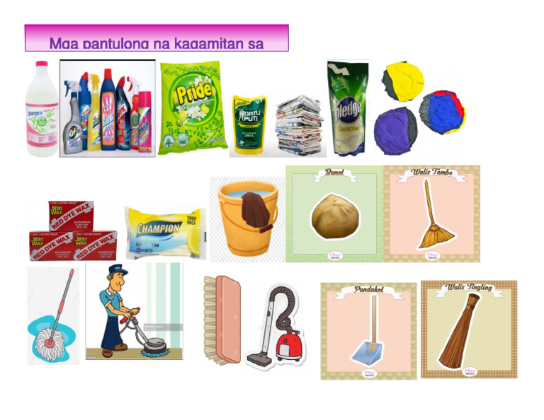 Kagamitan Sa Paglinis2 | PDF