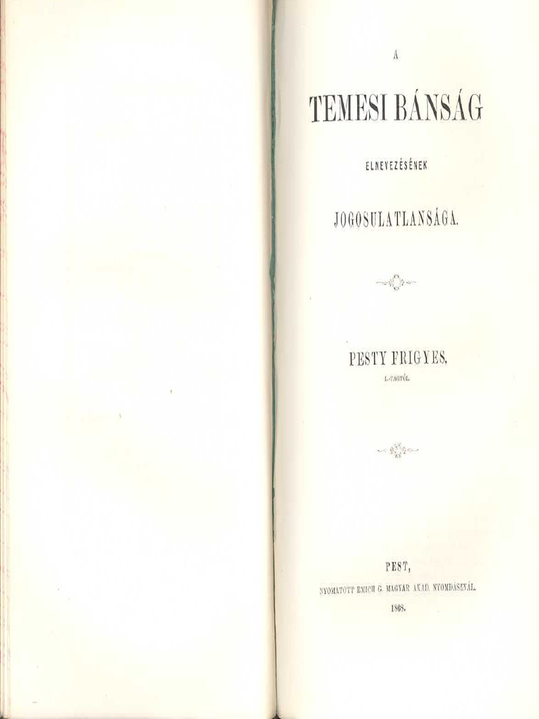 Temesi Bánság | PDF