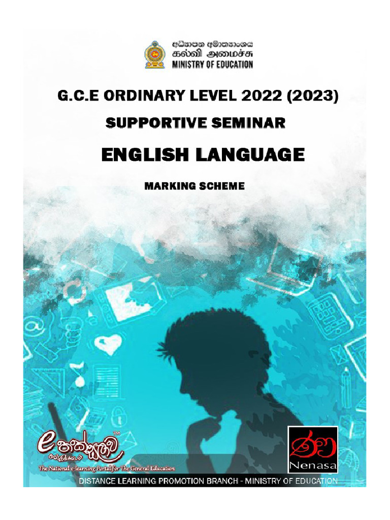 2023 OL English Model Exam Paper With Answers | PDF | United Kingdom ...