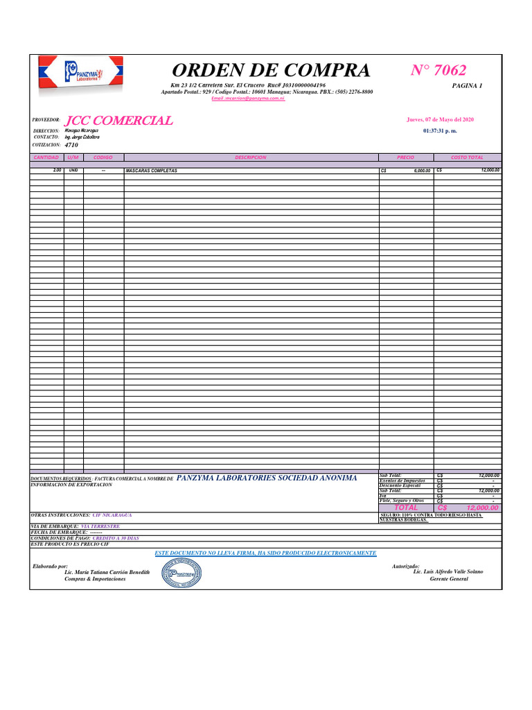 Odc 7062 JCC Comercial | PDF