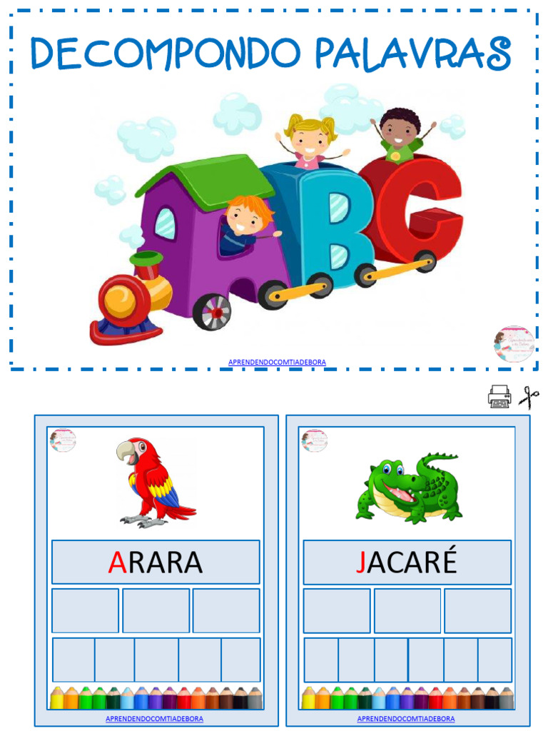 Atividades de Construção de Frases | PDF
