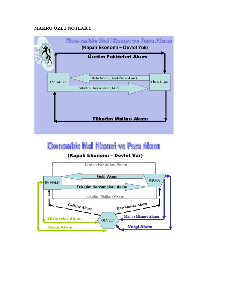 Makro Özet Notlar 1 | PDF