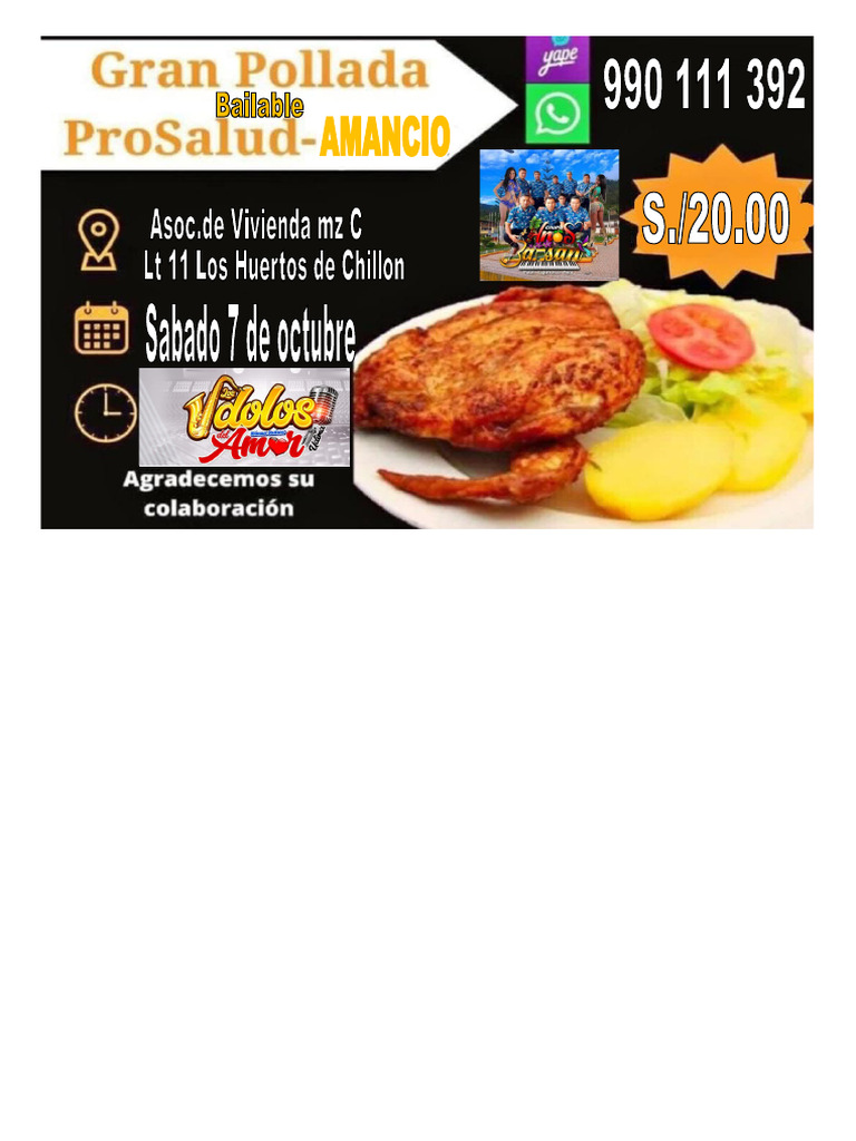 Pollada Bailable | PDF