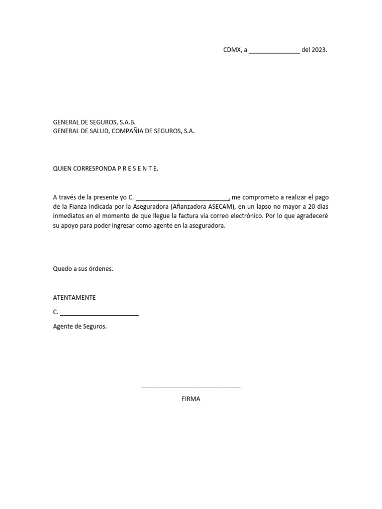 GSA 02 Carta de Pago de Fianza (2), 17112023 | PDF