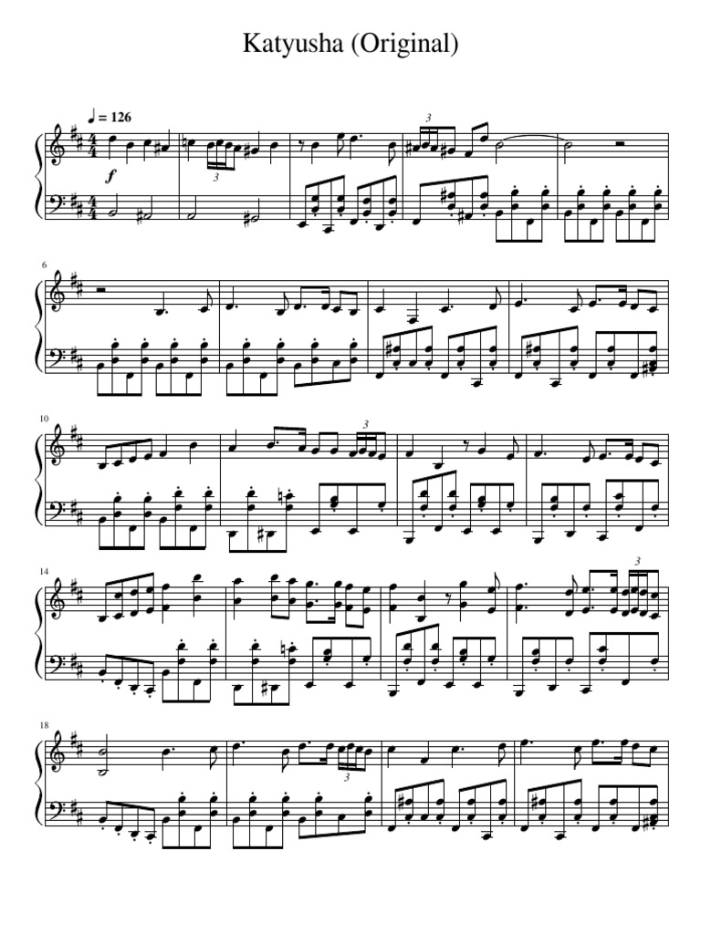 Katyusha Song