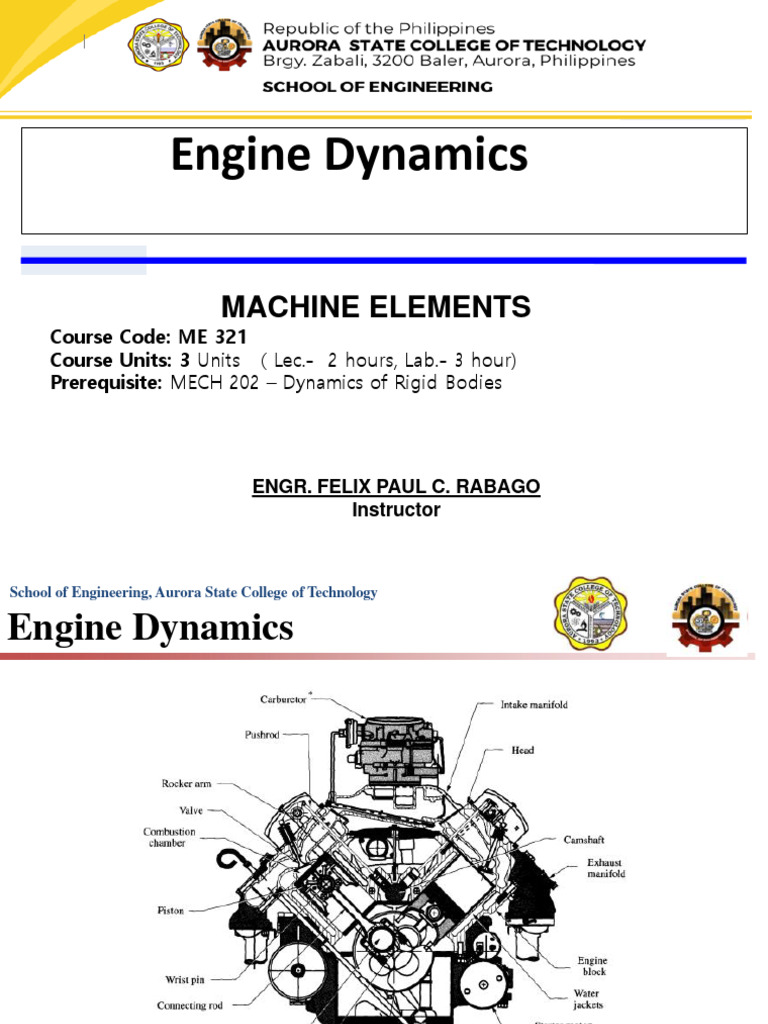 Engine Dynamics | PDF | Internal Combustion Engine | Diesel Engine