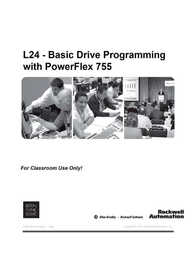 Basic Drive Programming With PowerFlex 755 - Manualzz | PDF