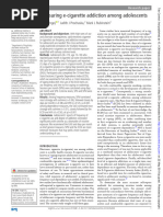 E-Cigarette Dependence Scales | PDF | Electronic Cigarette | Cigarette