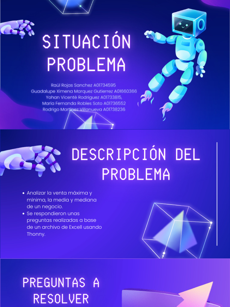 Situación Problema | PDF | Python (lenguaje de programación) | Programa de computadora