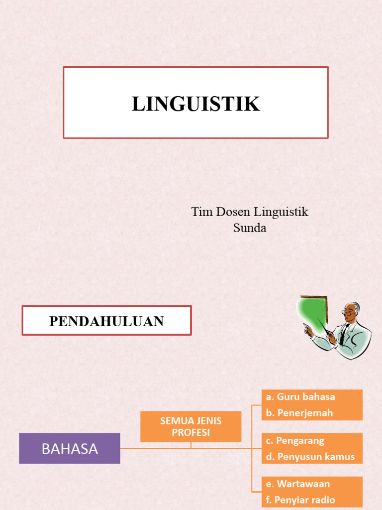 2.1 - Hartosna Linguistik (Translit K Sunda) | PDF