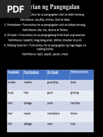 Pandiwa Worksheets | PDF