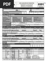 Instructivo Form 351 Inscripcion y Actualizacion | PDF | Finanzas y dinero