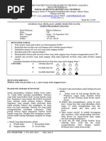 Soal Sas Ganjil Bahasa Indonesia Kelas 9 Kurmer Tapel 2024-2025 | PDF