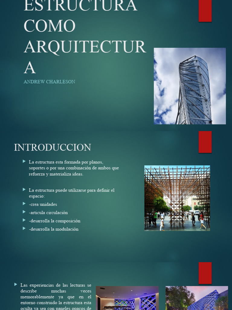 La Estructura Como Arquitectura Final | PDF | Braguero | Techo