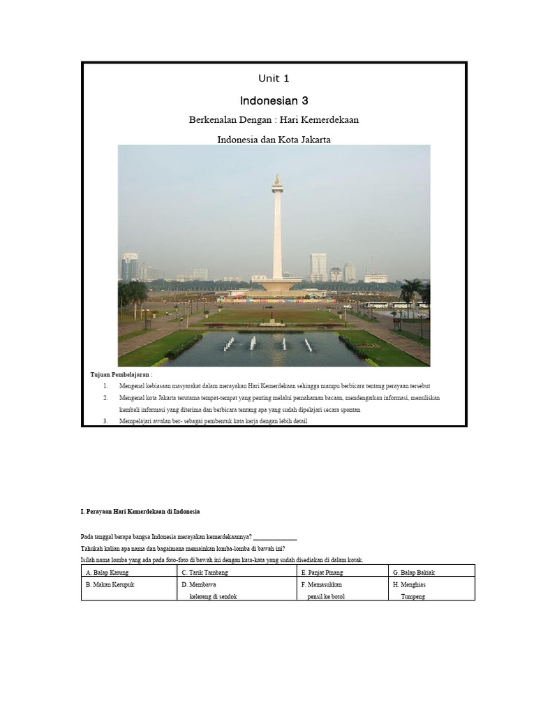 Unit 1 (Booklet) | PDF