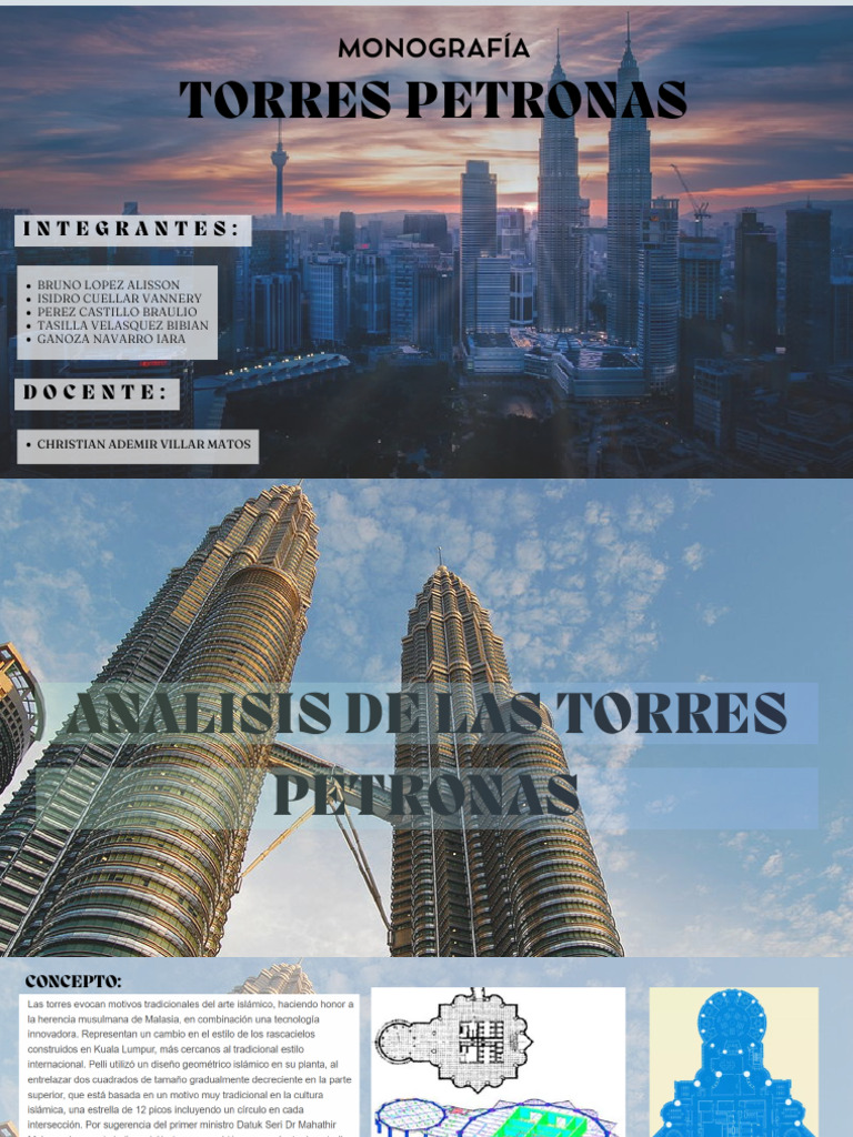 Análisis Estructural Torres Petronas | PDF | Hormigón | Fundación ...