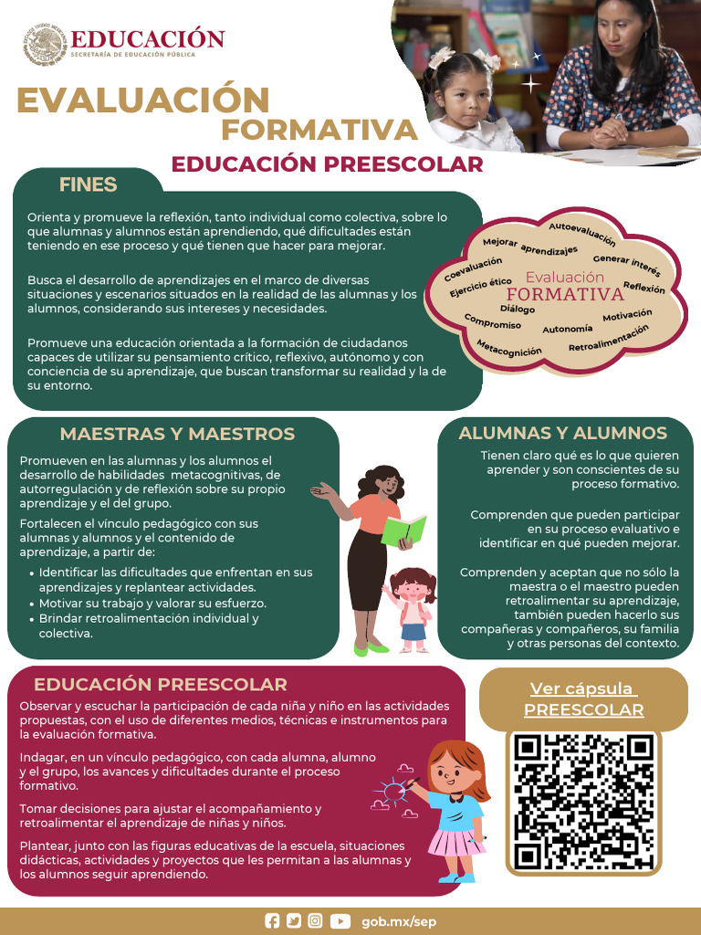Evaluación Formativa en Preescolar | PDF | Evaluación | Aprendizaje