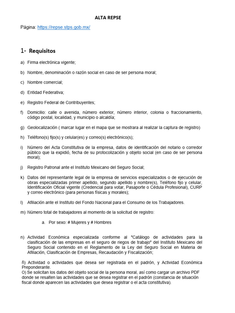 Alta Repse | PDF