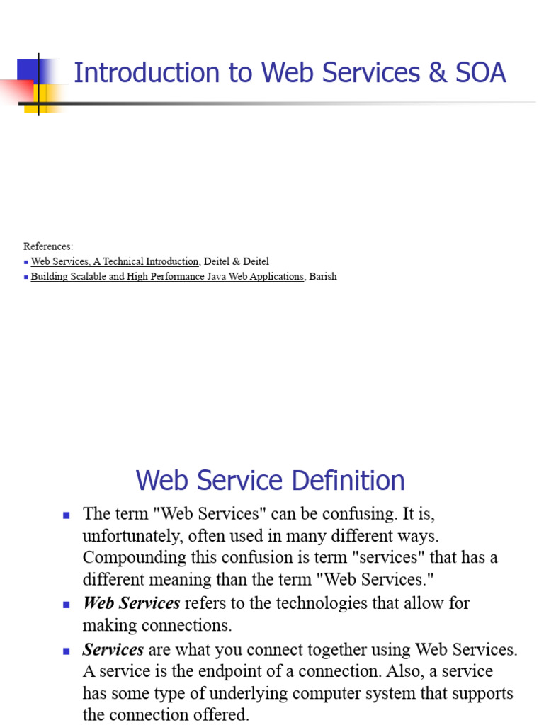 SOA WebServices Word | PDF | Web Service | Soap