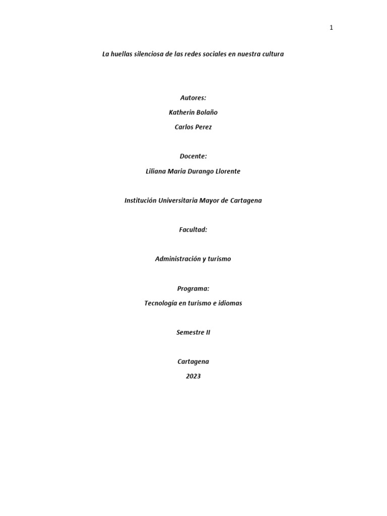 la huellas (2 | PDF | Servicio de redes sociales | Internet