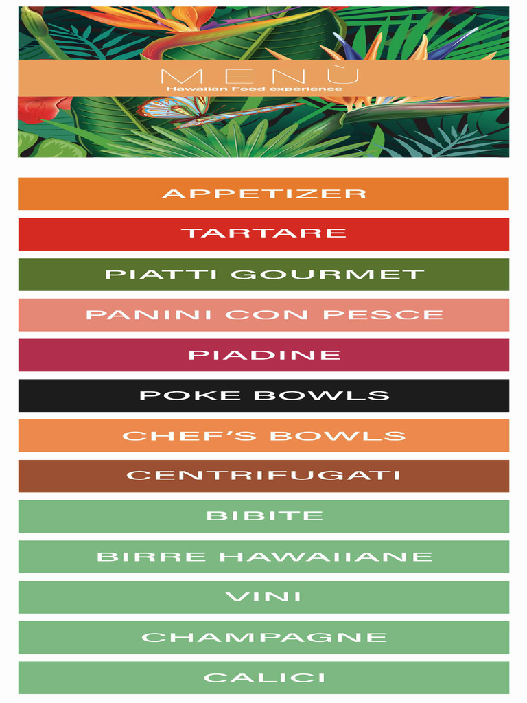 Menu Pokay QR DEF | PDF