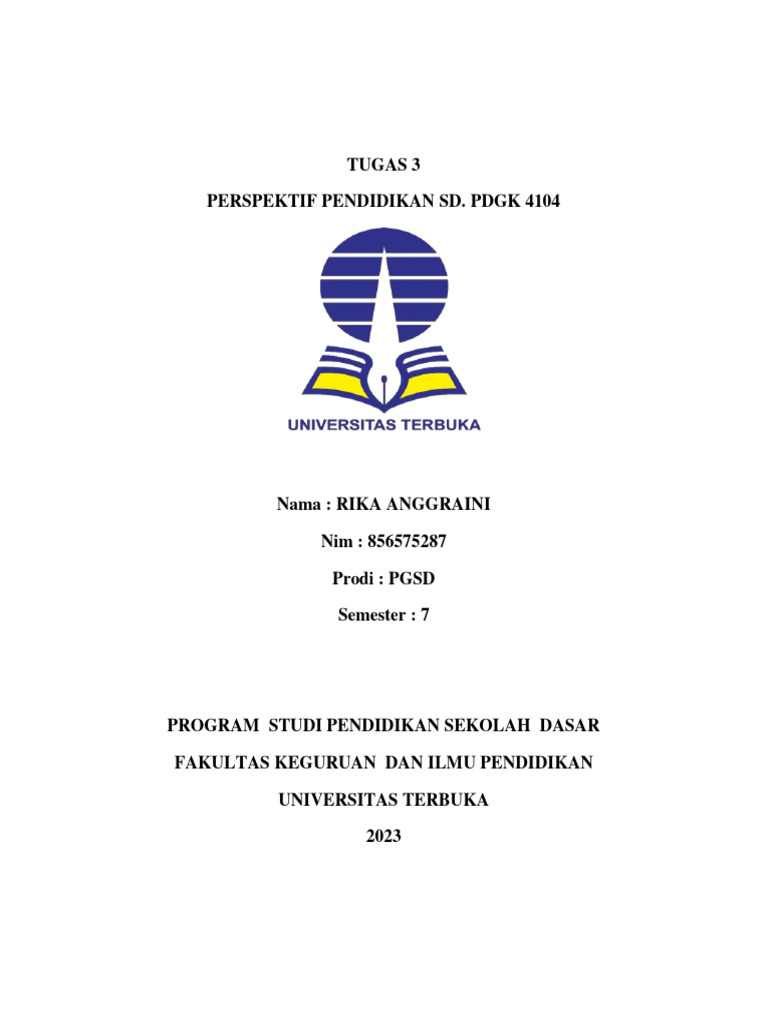 Tugas 3 Rika Anggraini | PDF