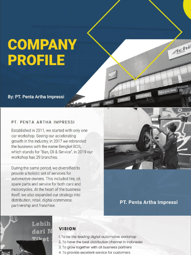 Compro Pt. Pai (Bengkel Bos) | PDF