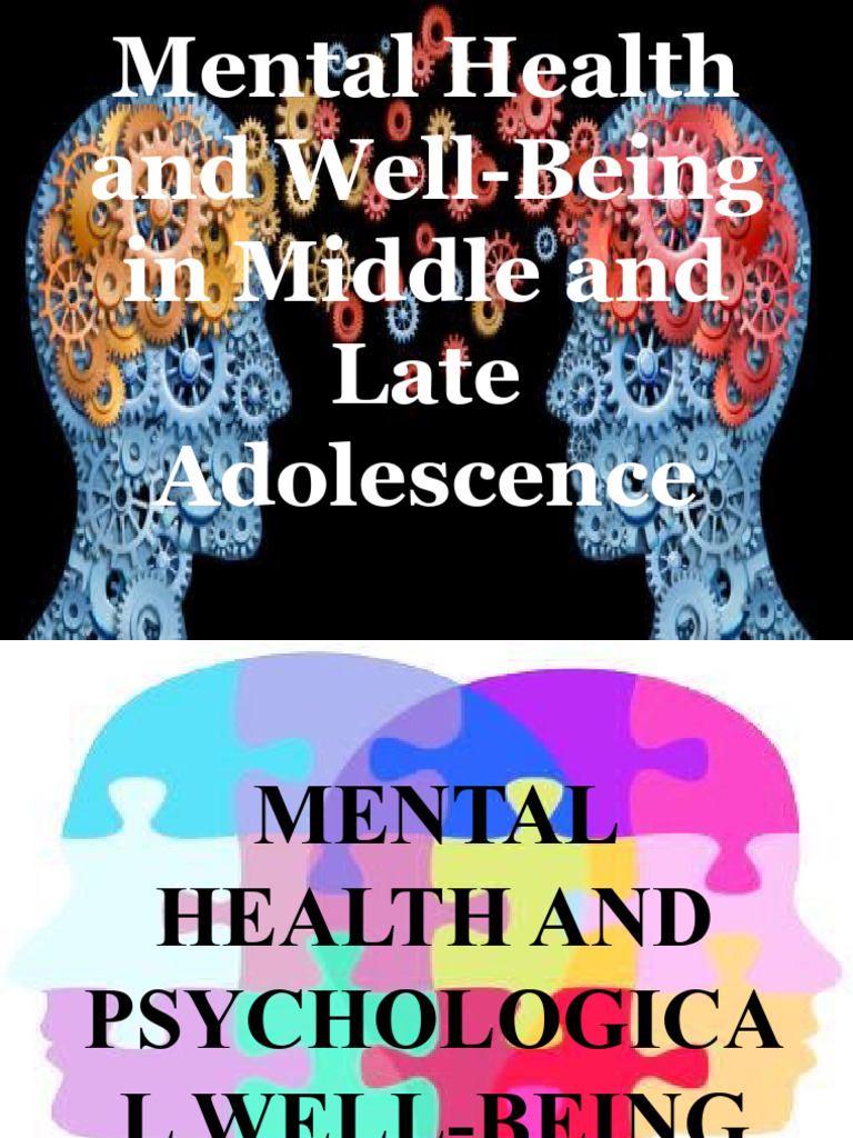 Mental Health and Well Being in Middle A | PDF | Mental Disorder ...