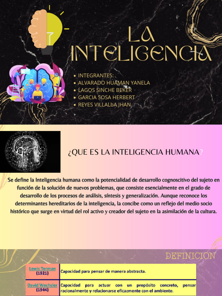 La Inteligencia | PDF | Inteligencia | Inteligencia emocional