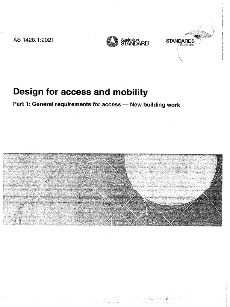 AS1428 - Design For Access and Mobility (2021) | PDF